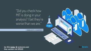 SciScore for Rigor and Reproducibility | PDF