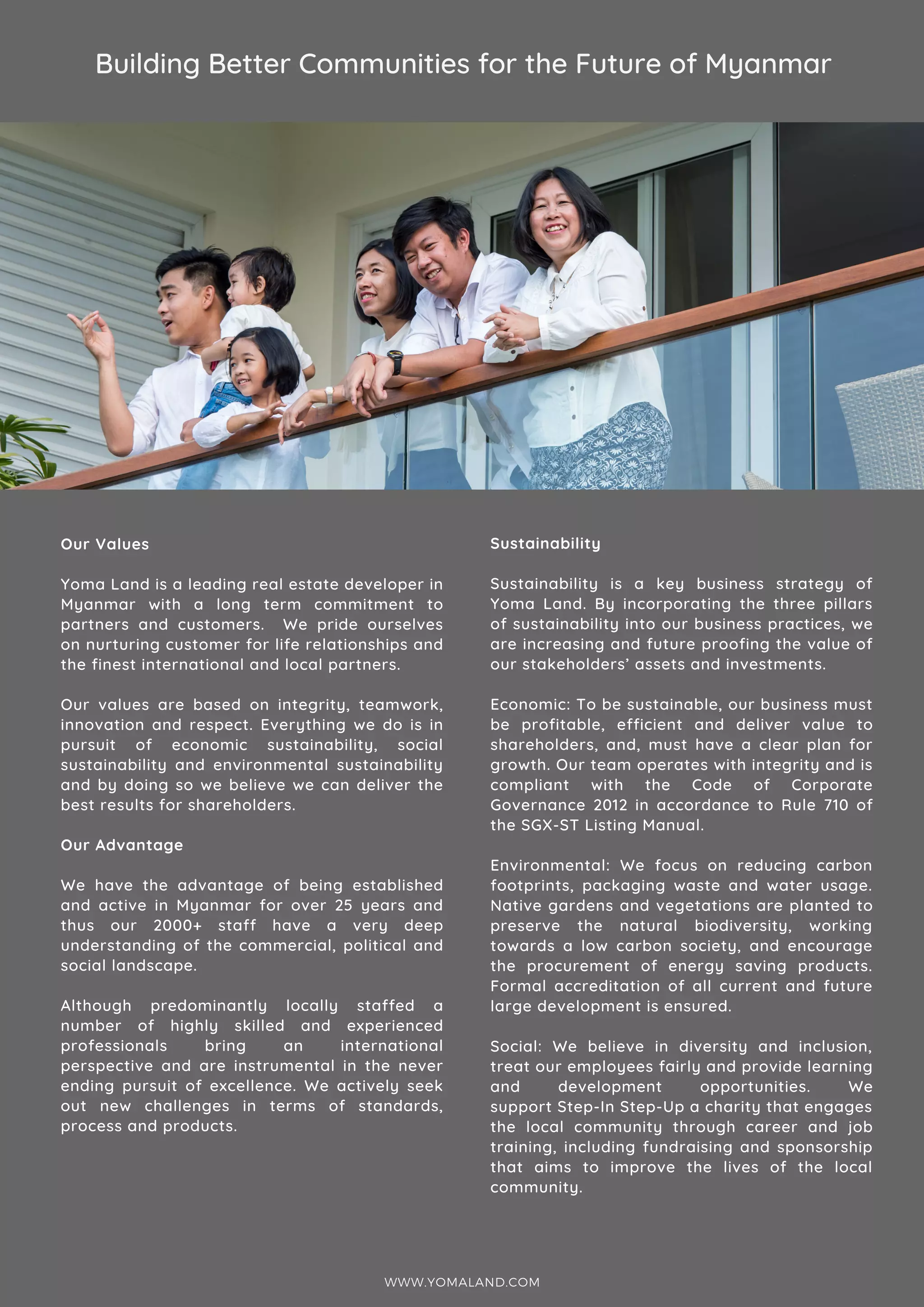 Yoma Land | Corporate Factsheet | PDF