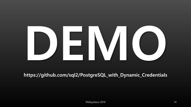Securing Databases With Dynamic Credentials And Hashicorps Vault Ppt