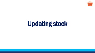 How to edit stock and status - Wholesale | PPT | Free Download