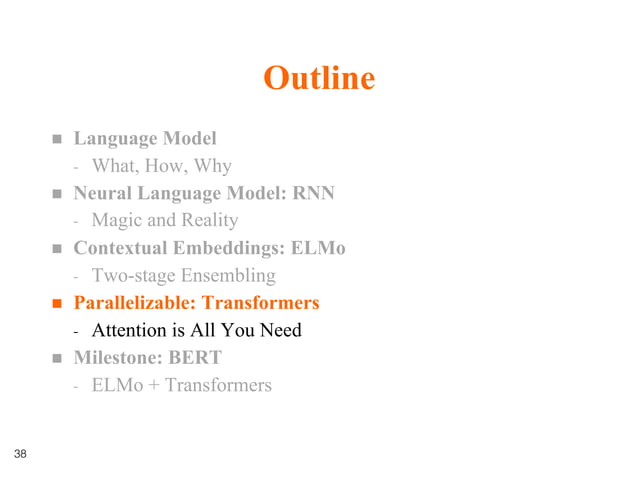 Large Language Models - From RNN to BERT | PDF