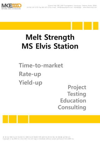 Rheology test for polymer melt-Melt Strength Test | PDF