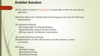 A CASE STUDY ON EMBEDDED SYSTEM SOFTWARE STACK LAYERS | PPTX