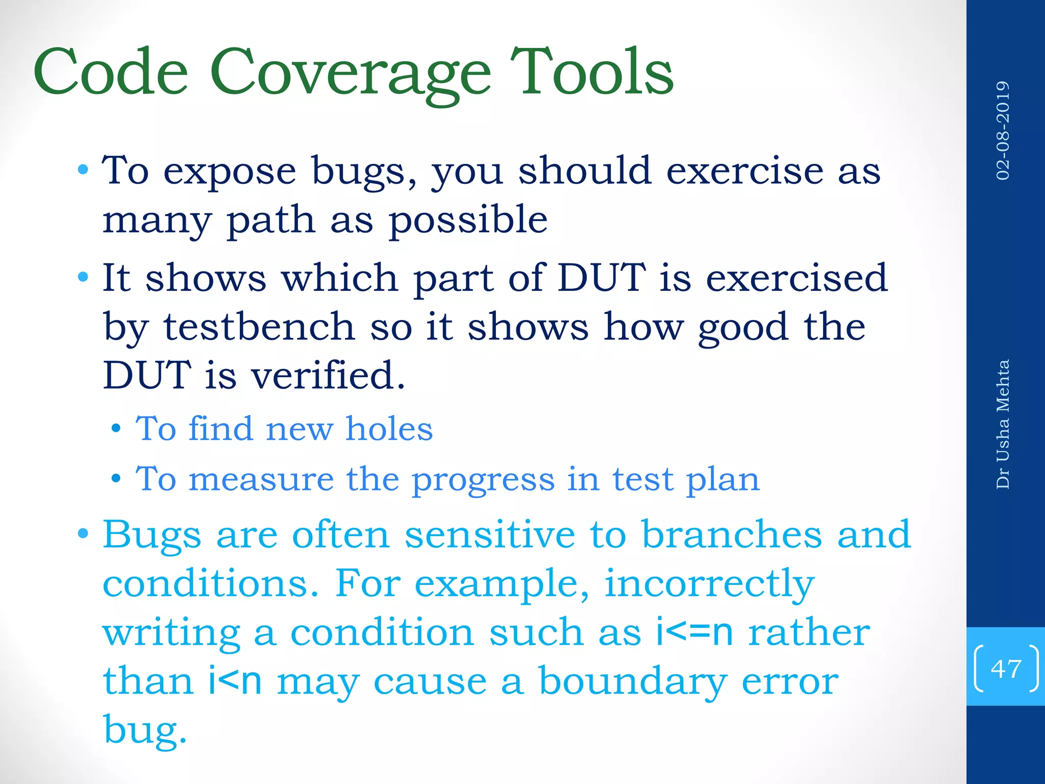 2019 2 Testing And Verification Of Vlsi Designverification Pdf Computer Software And