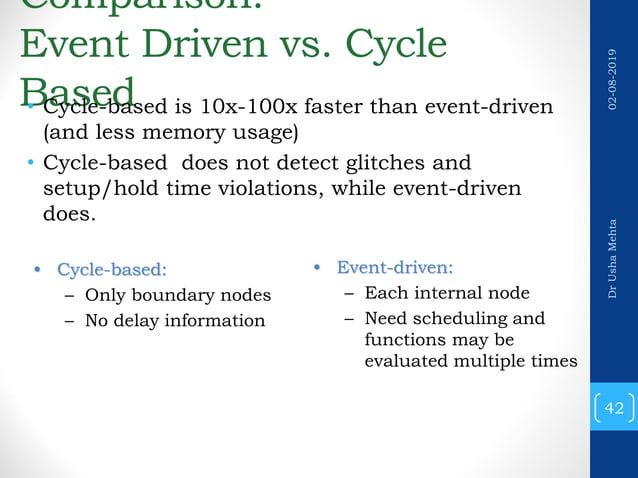 2019 2 Testing And Verification Of Vlsi Designverification Pdf Computer Software And