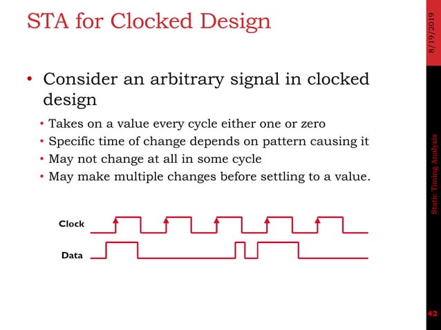 2019 3 testing and verification of vlsi design_sta | PDF