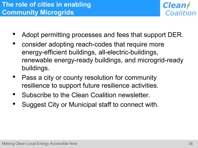 Community Microgrids: A resilient clean energy solution for cities | PDF