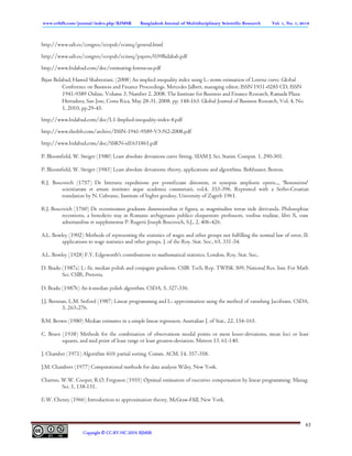 New Algorithms for L1 Norm Regression | PDF