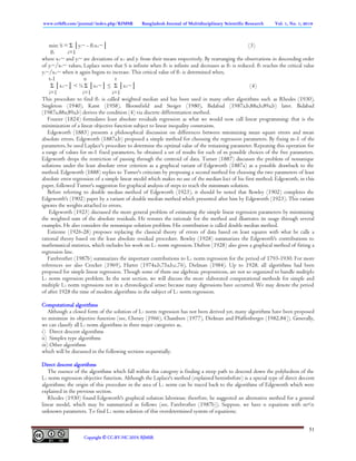 New Algorithms for L1 Norm Regression | PDF