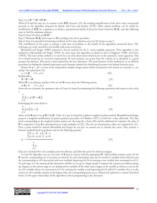 New Algorithms for L1 Norm Regression | PDF