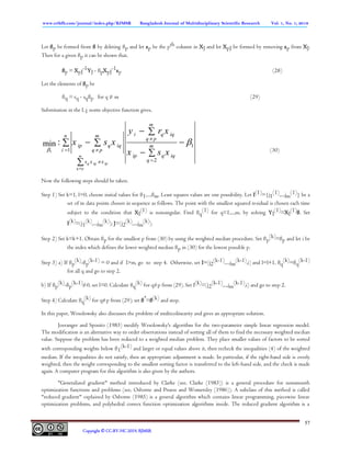 New Algorithms for L1 Norm Regression | PDF