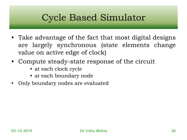 Fault Simulation Testing Of Vlsi Design