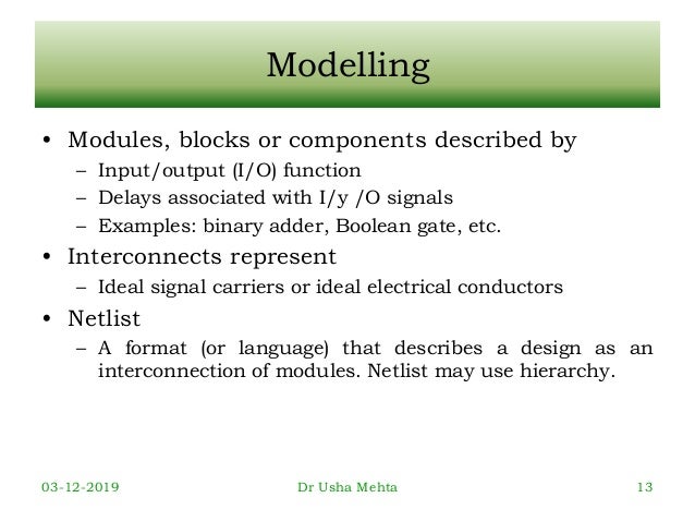 2019 7 Testing And Verification Of Vlsi Designfaultsimulation