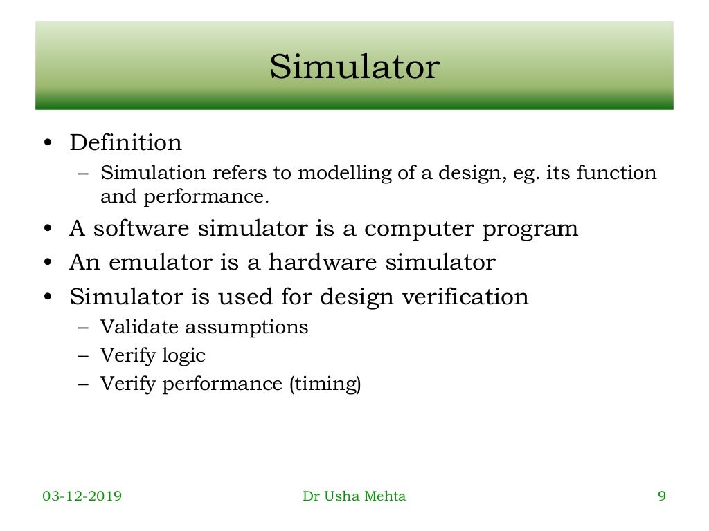 Fault Simulation Testing Of Vlsi Design