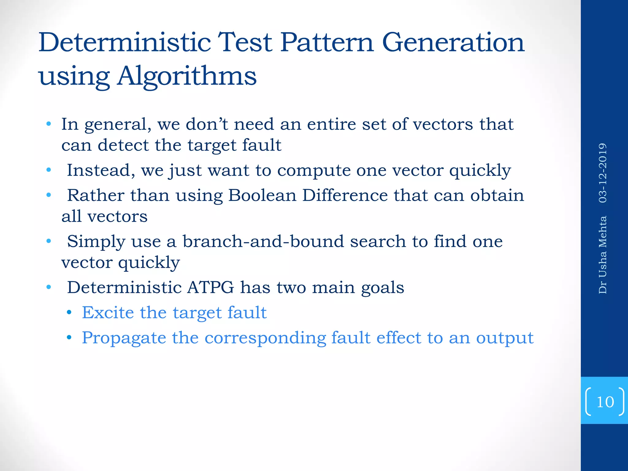 Automatic Test Pattern Generation Testing Of Vlsi Design Pdf
