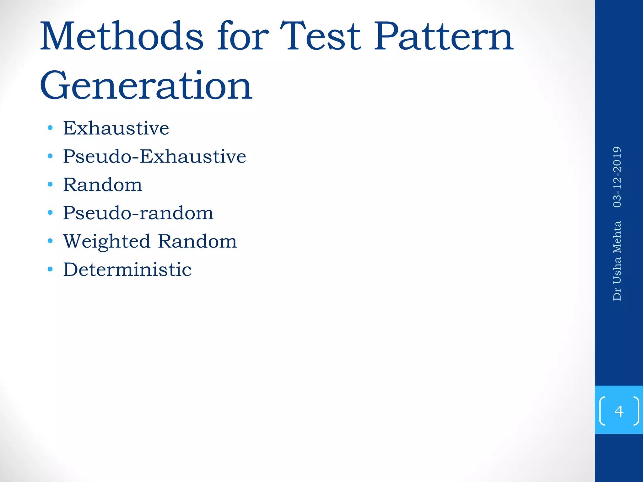 Automatic Test Pattern Generation Testing Of Vlsi Design Pdf