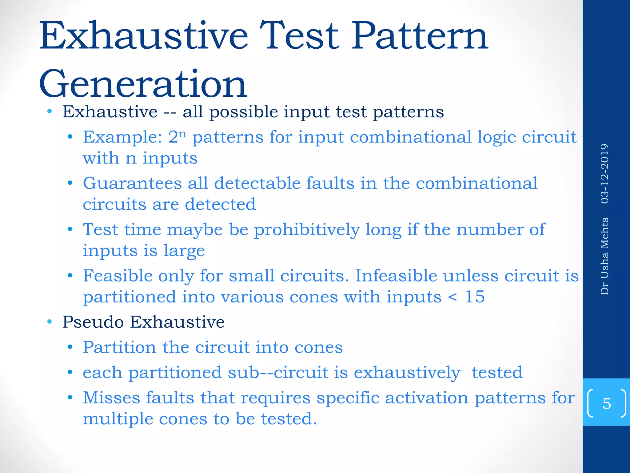 Automatic Test Pattern Generation Testing Of Vlsi Design Pdf