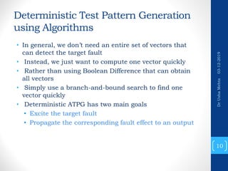 Automatic Test Pattern Generation (Testing of VLSI Design) | PDF