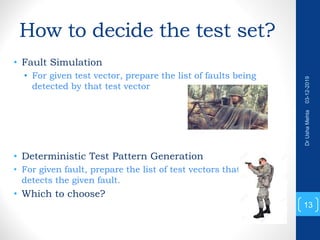 Automatic Test Pattern Generation (Testing of VLSI Design) | PDF