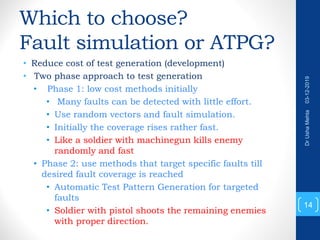 Automatic Test Pattern Generation (Testing of VLSI Design) | PDF