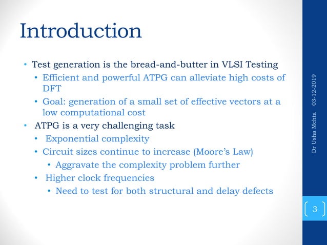 Automatic Test Pattern Generation Testing Of Vlsi Design Pdf