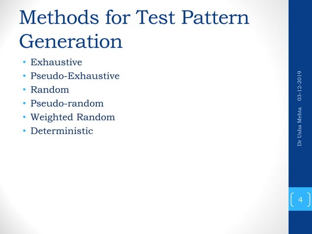Automatic Test Pattern Generation Testing Of Vlsi Design Pdf