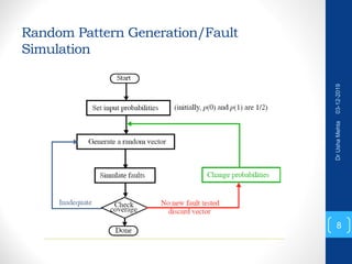 Automatic Test Pattern Generation (Testing of VLSI Design) | PDF
