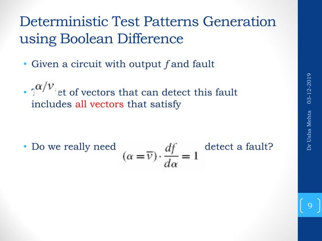 Automatic Test Pattern Generation (Testing of VLSI Design) | PDF