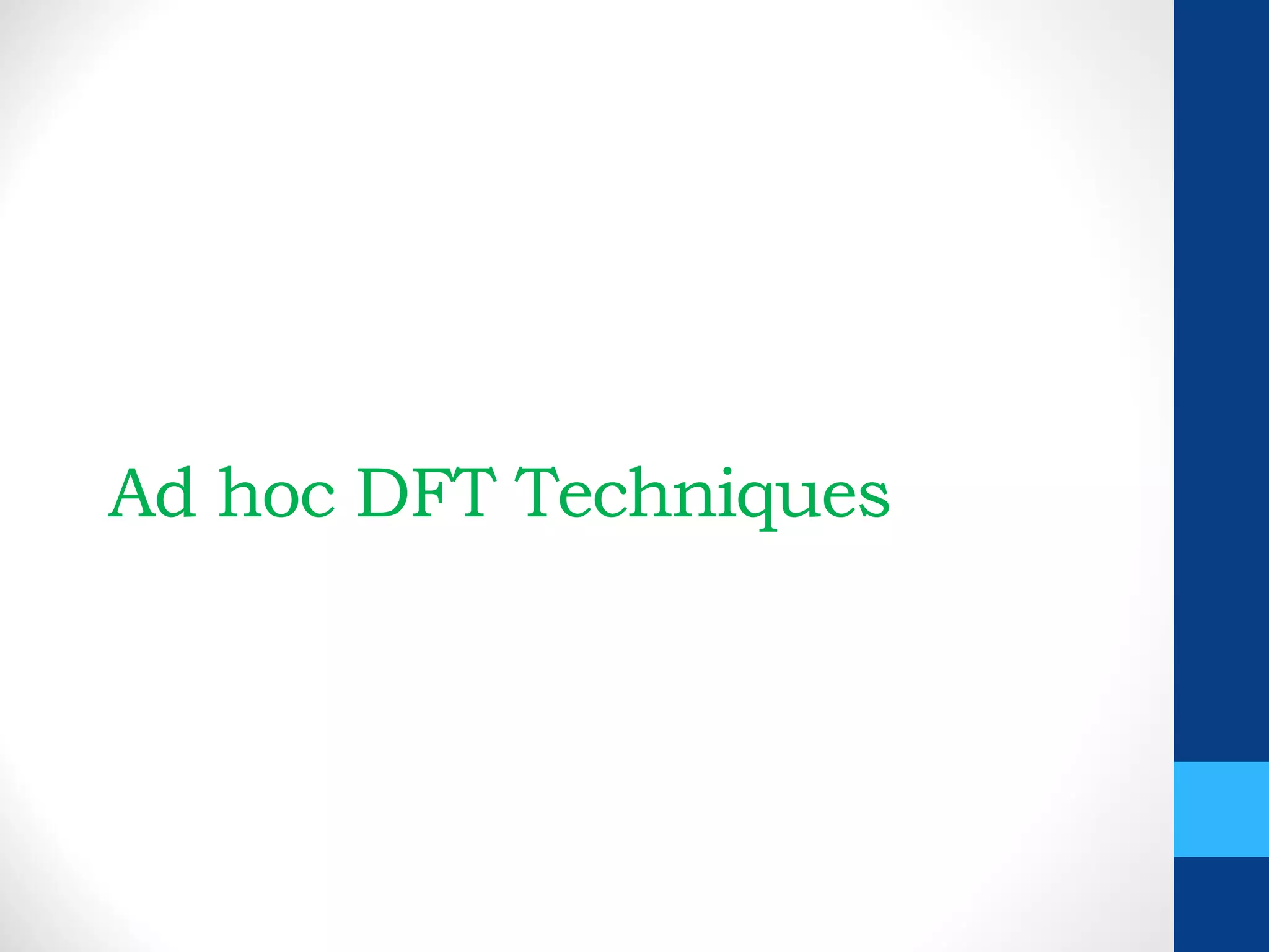 Design For Test Testing Of Vlsi Design Ppt