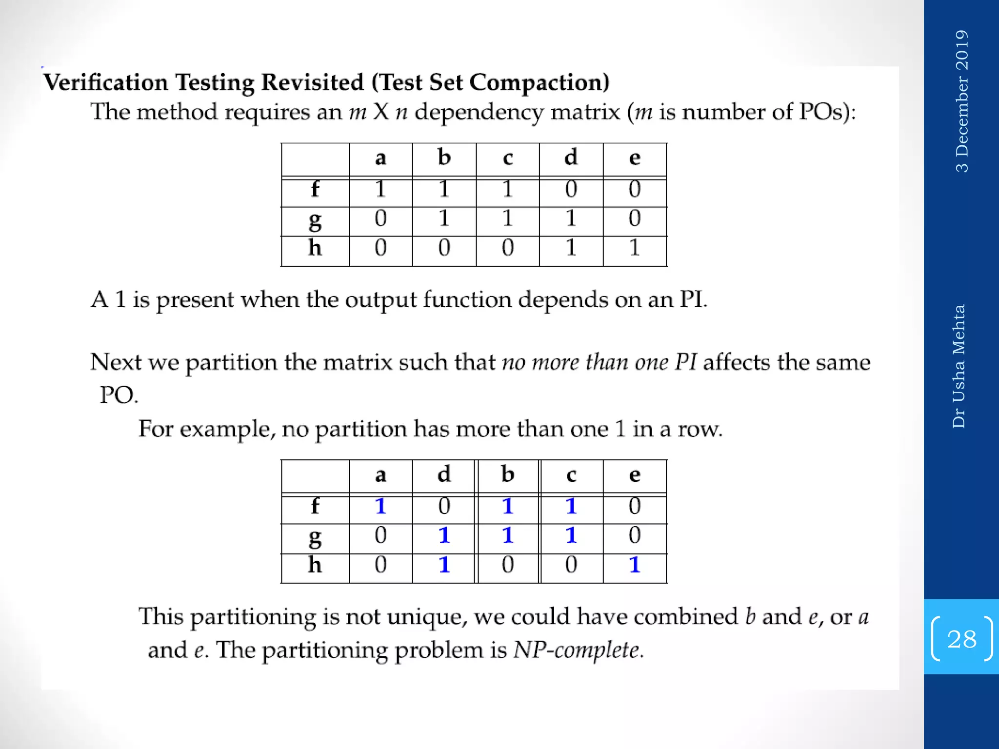 Design For Test Testing Of Vlsi Design Ppt