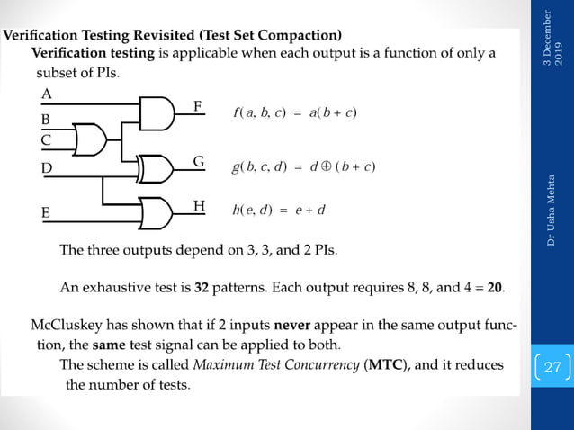 Design-for-Test (Testing of VLSI Design) | PDF