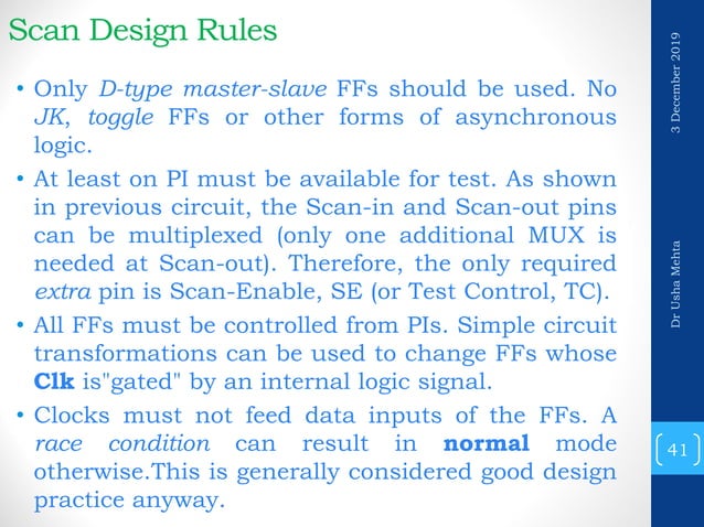 Design-for-Test (Testing of VLSI Design) | PDF