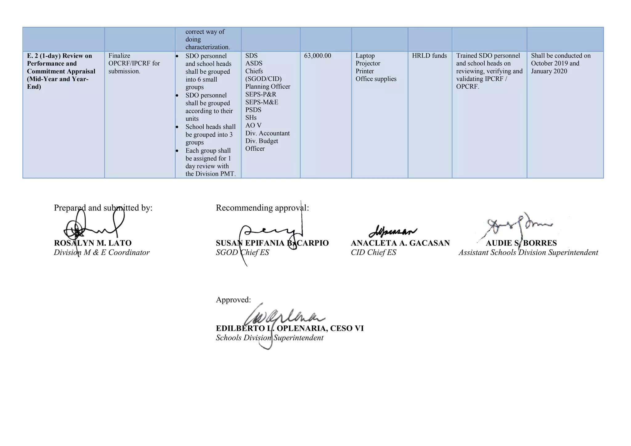 2019 action plan dmea rmea | PPT