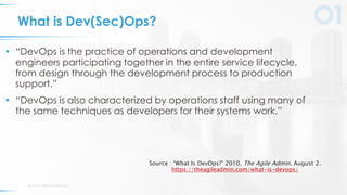 Scale DevSecOps with your Continuous Integration Pipeline | PDF | Web Development | Internet