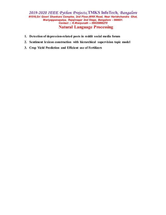 2019 and 2020 python with Data Mining | PDF