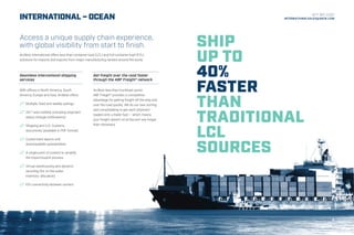 Arcbest Logistical Capabilities | PPT