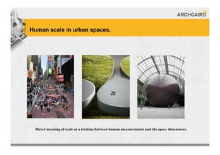 2019 arch eg 150 cairo - human scale- in public spaces-presentation | PPT