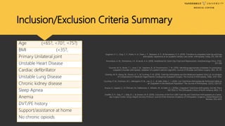 Anesthesia Management to Facilitate Same-Day Ambulatory Total Joint ...