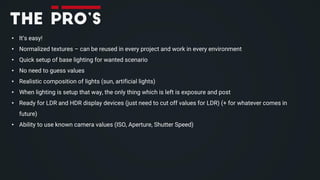 Physically Based Lighting in Unreal Engine 4 | PDF