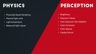 Physically Based Lighting in Unreal Engine 4 | PDF