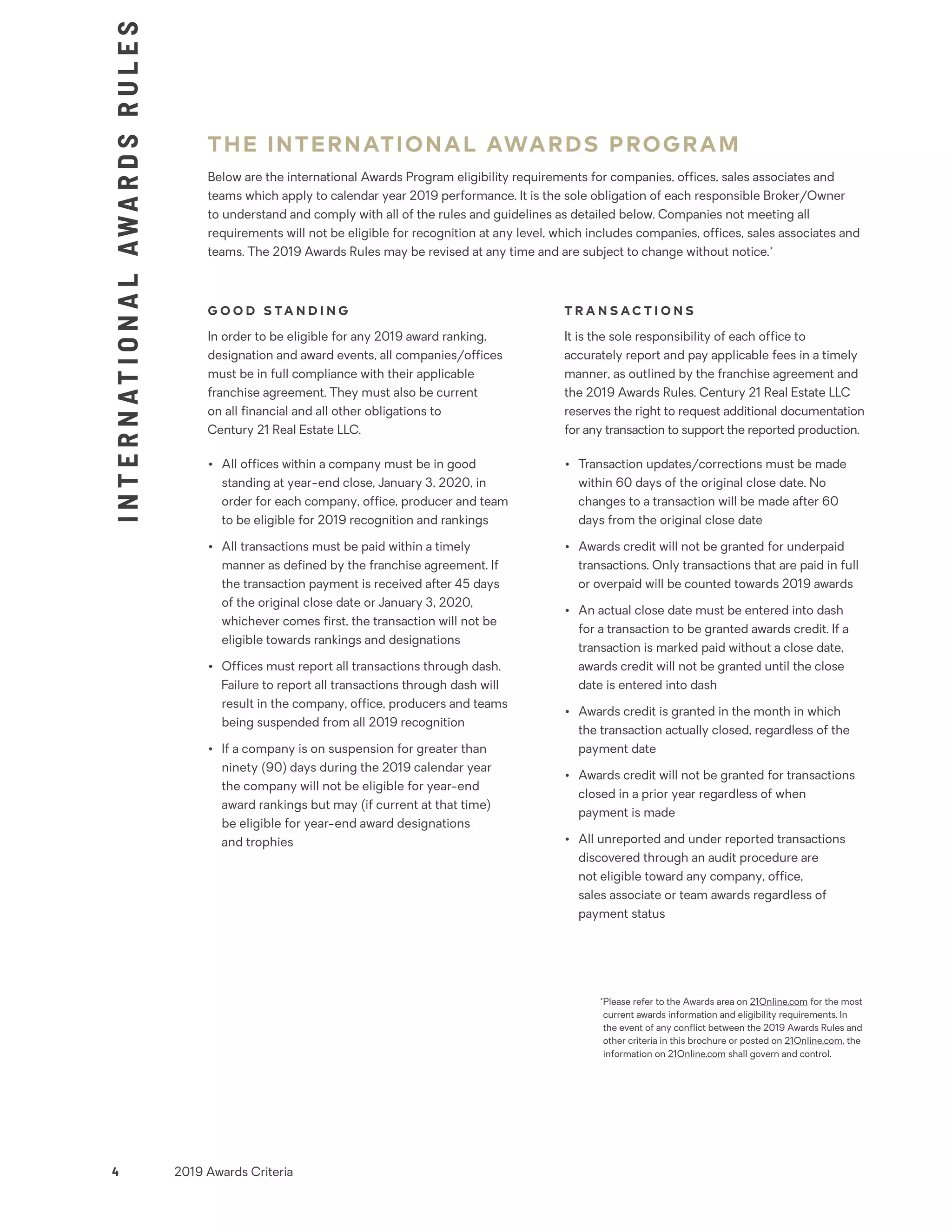 2019 awards brochurev2 | PDF