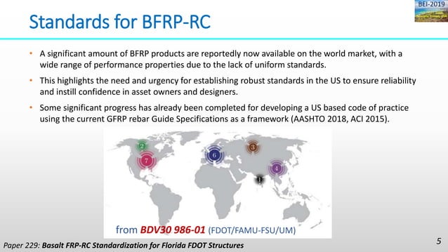 Basalt Force Rebar - Florida DOT 2020 Specs | PPTX | Civil Engineering ...
