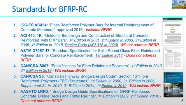 Basalt Force Rebar - Florida DOT 2020 Specs | PPTX | Civil Engineering ...