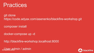 Blackfire Workshop | PDF