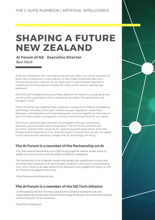 The C-Suite Playbook on Artificial Intelligence | PDF