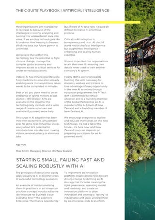 The C-Suite Playbook on Artificial Intelligence | PDF