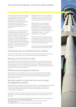 The C-Suite Playbook on Artificial Intelligence | PDF