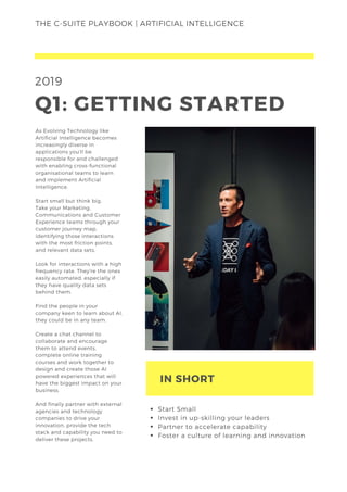 The C-Suite Playbook on Artificial Intelligence | PDF