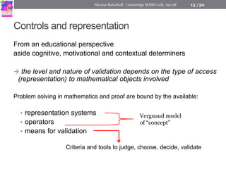 Mathematical argumentation as a precursor of mathematical proof | PPT