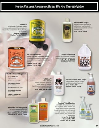 Finger Lakes Castle - Product Catalog | PDF